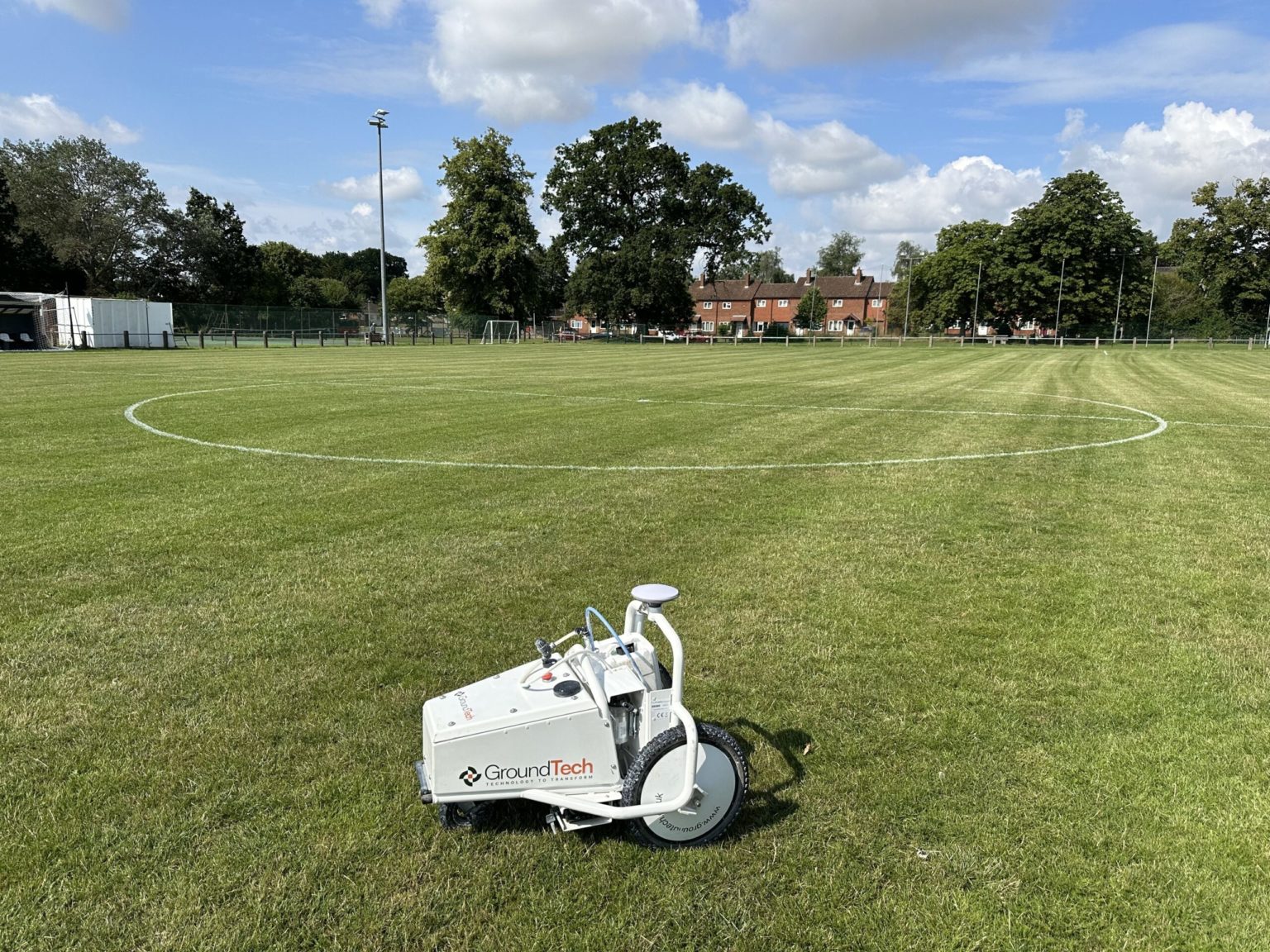 Robotic Line Marking Solutions for Pitches & Fields | Groundtech